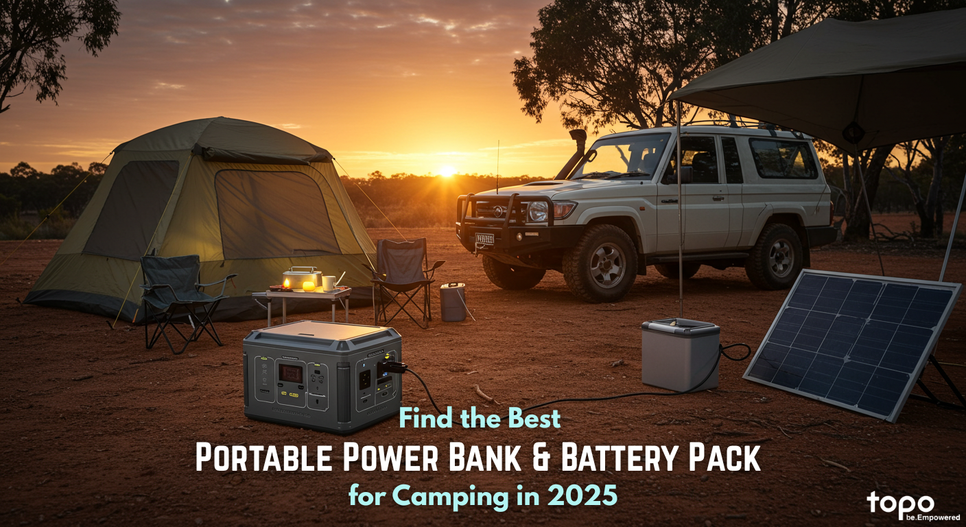 Choosing the Power Bank & Battery Pack for Camping in 2025
